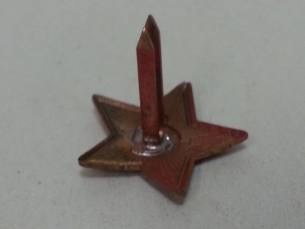Repro WWII Small Red Painted Soviet Russian Cap Star – Ostfront
